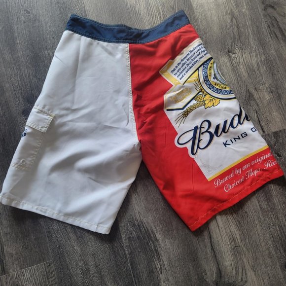Budweiser | Swim | Vintage Budweiser Swim Trunks Board Shorts Medium ...